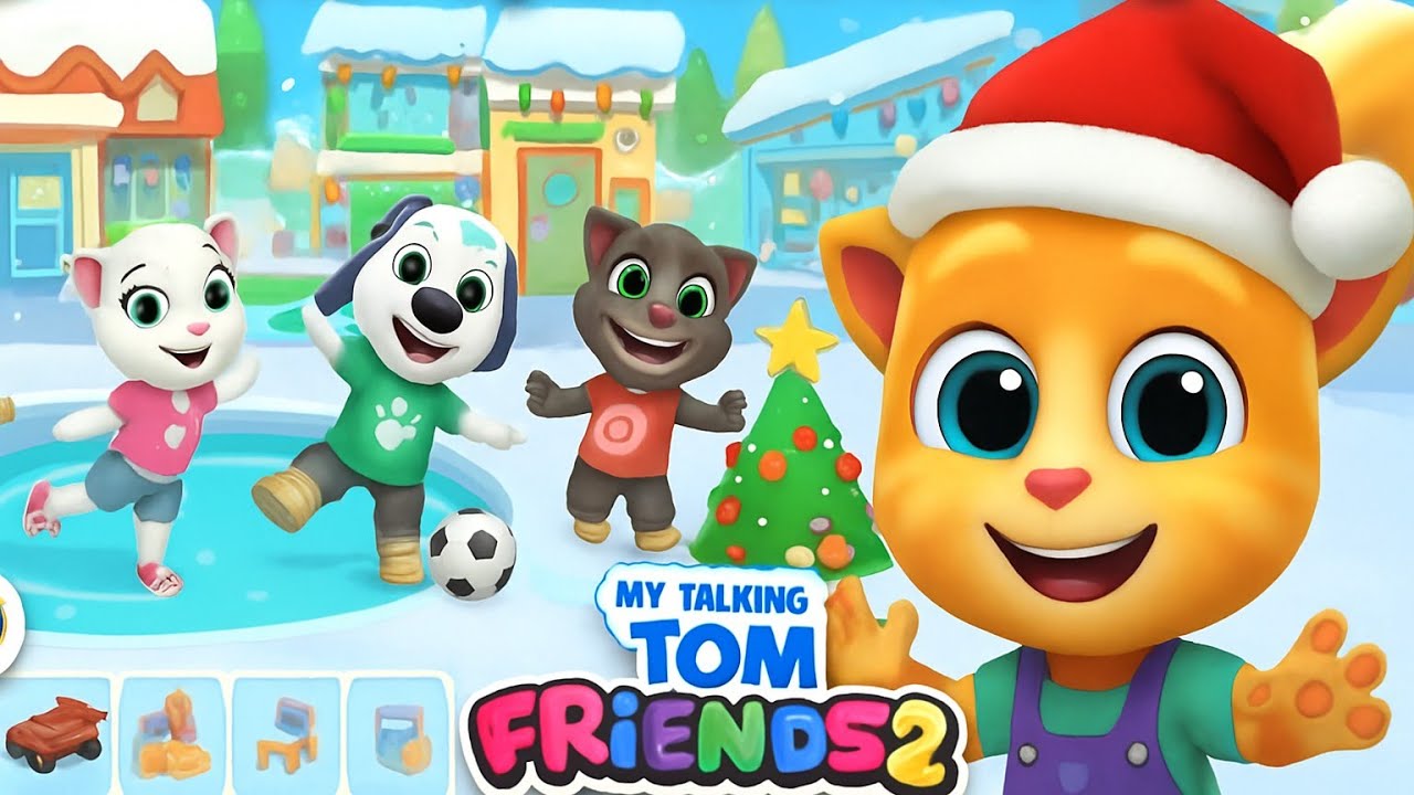 “WINTER UPDATE Is Coming?! ️ My Talking Tom Friends 2 Gameplay” - YouTube
