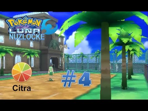 Pokemon Luna Nuzlocke EN CITRA PC -Episodio 4: La escuelda de Entrenadores