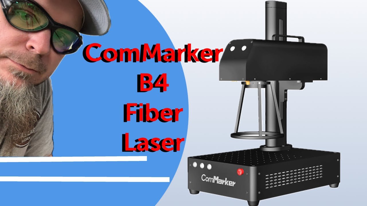 Unboxing and Setting Up the Powerful ComMarker B4 Fiber Laser - YouTube