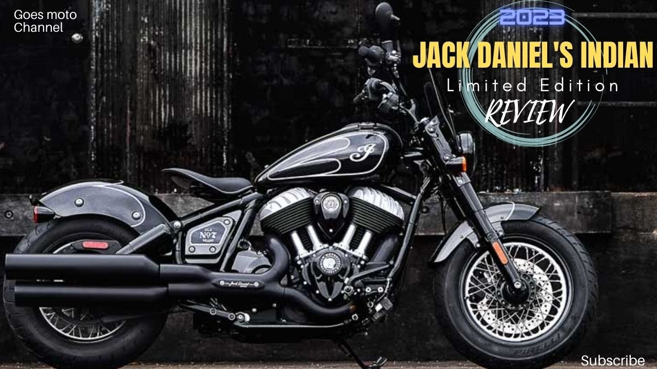 Classic Elegance Meets Modern Power : 2023 Jack Daniels Indian Chief ...