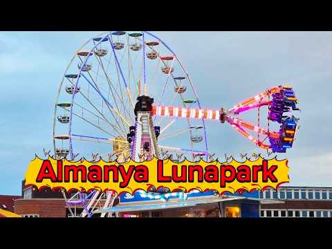 Almanya da Lunapark Eğlencesi, Ne Gam Ne de Tasa Keyfince Yaşa, Kiel Festivali, Almanya Vlog,