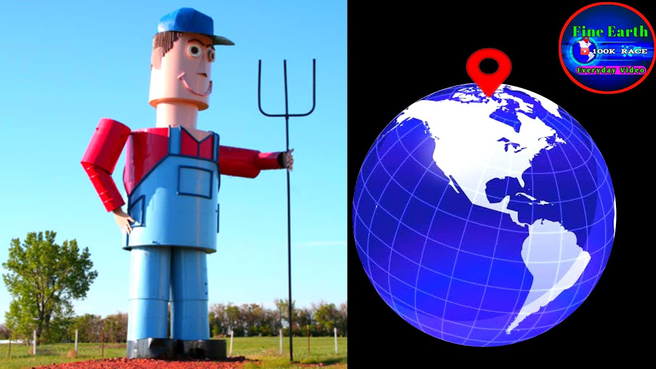 Giant Tin Family on google earth and map - YouTube