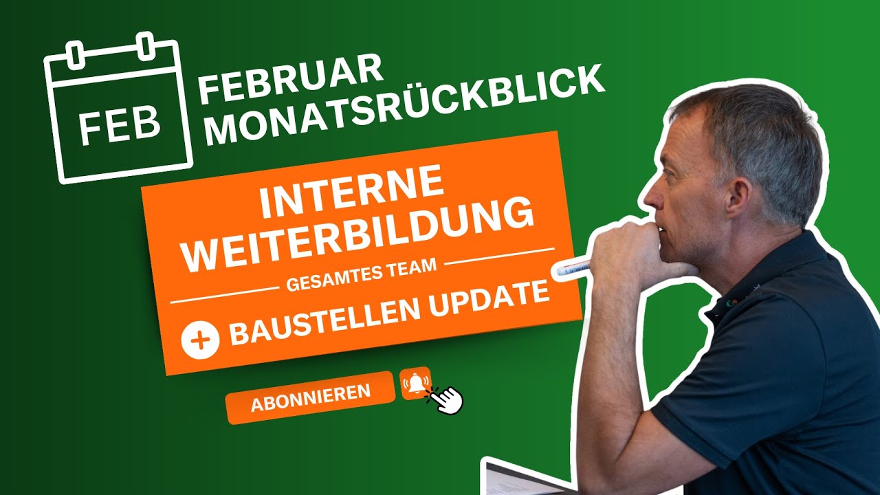 Monatsrückblick Februar I Interne Weiterbildung - YouTube