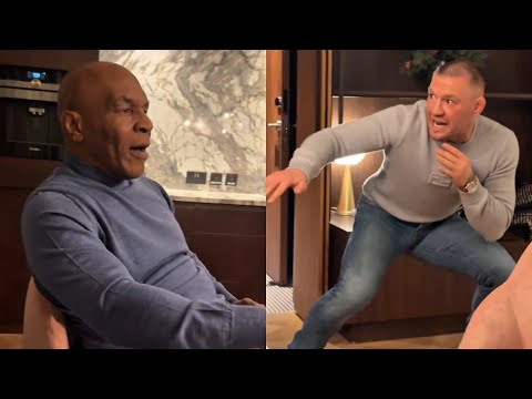 Conor McGregor Teaching Mike Tyson About Boxing 😅