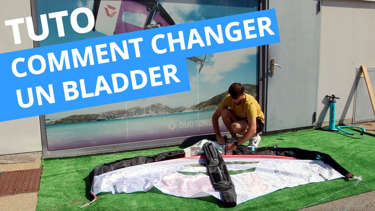 TUTO // Comment changer un bladder de wing - YouTube