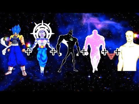 G.F.Goku+Grand priest True Form+Alien X+Zeno True Form+ TOAA+Omni God ...