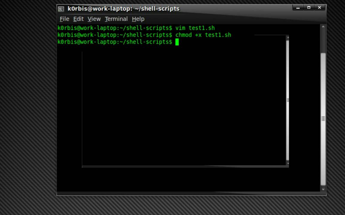 Linux Shell Scripting - Part 1 - YouTube