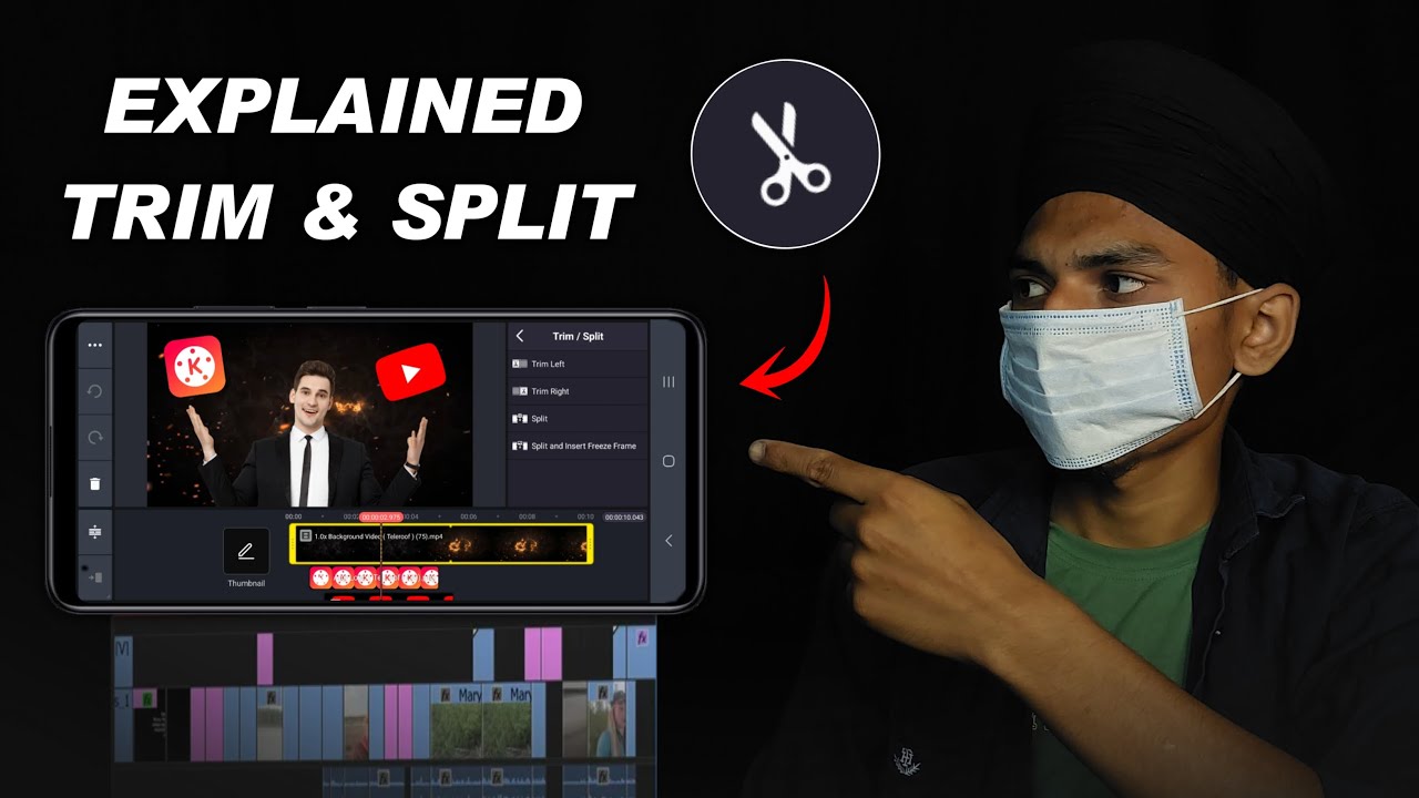 Kinemaster Trim & Split Feature ( Explained ) | Kinemaster Video ...