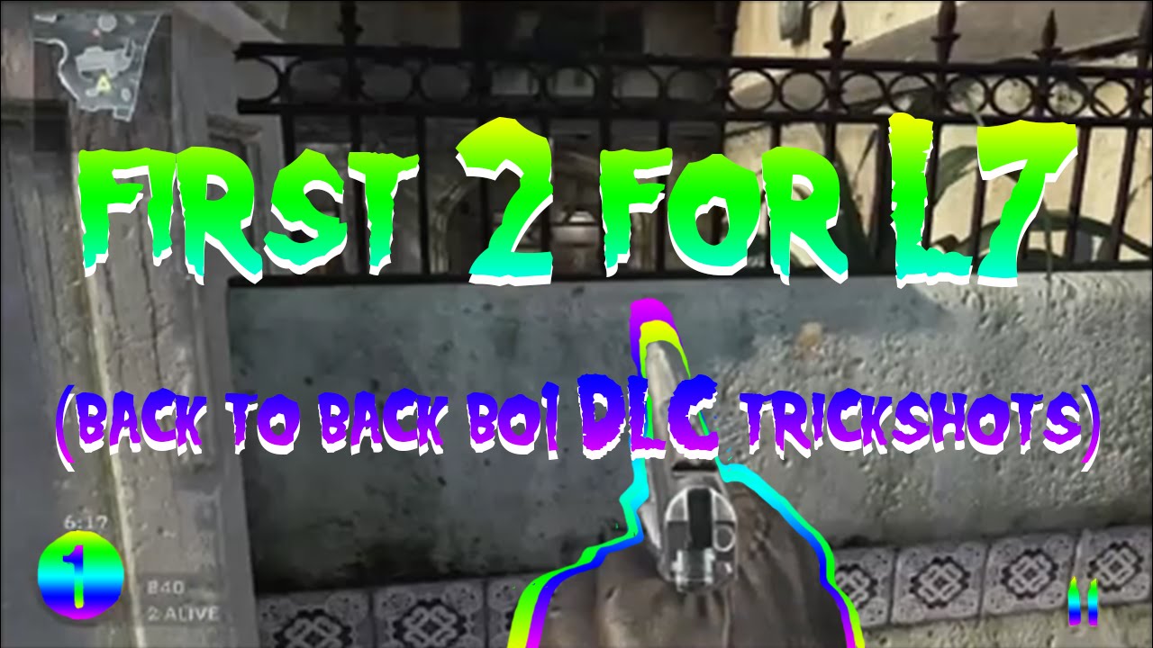 Two Bo1 DLC One In The Chamber Trickshots @CastTheatre Hazard Sui and ...