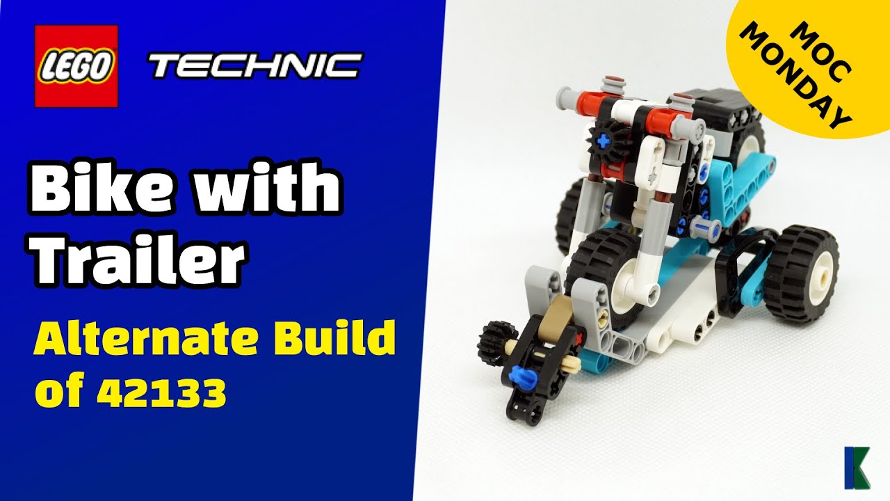 How to build: Lego Technic Bike with Trailer| MOC by ilyabuilder724 ...