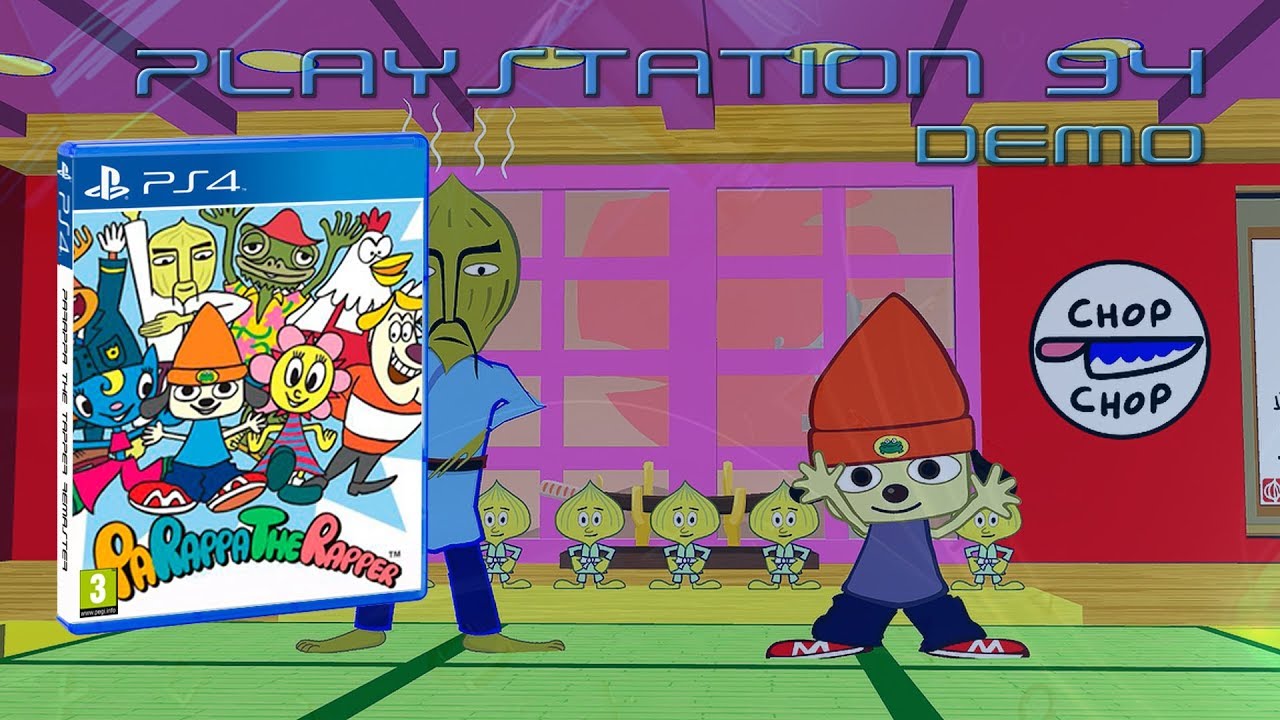 Playstation 94. Demo. Parappa the rapper remastered. - YouTube
