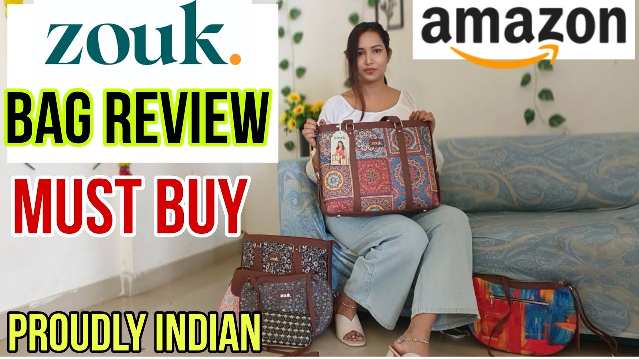 Amazon Finds l Zouk Bag Review l Sling bag l Office Bag l Clutch - YouTube