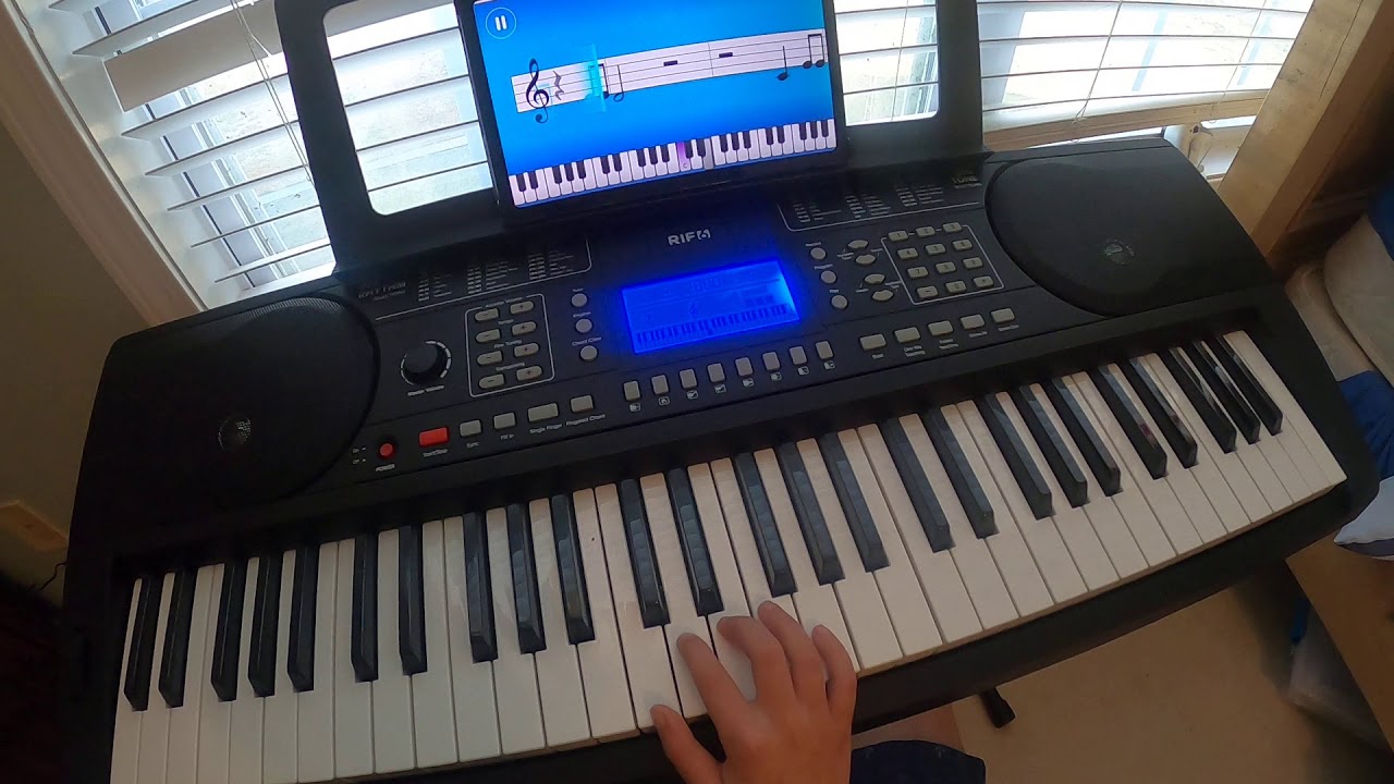 Playing Imagine On keyboard - YouTube