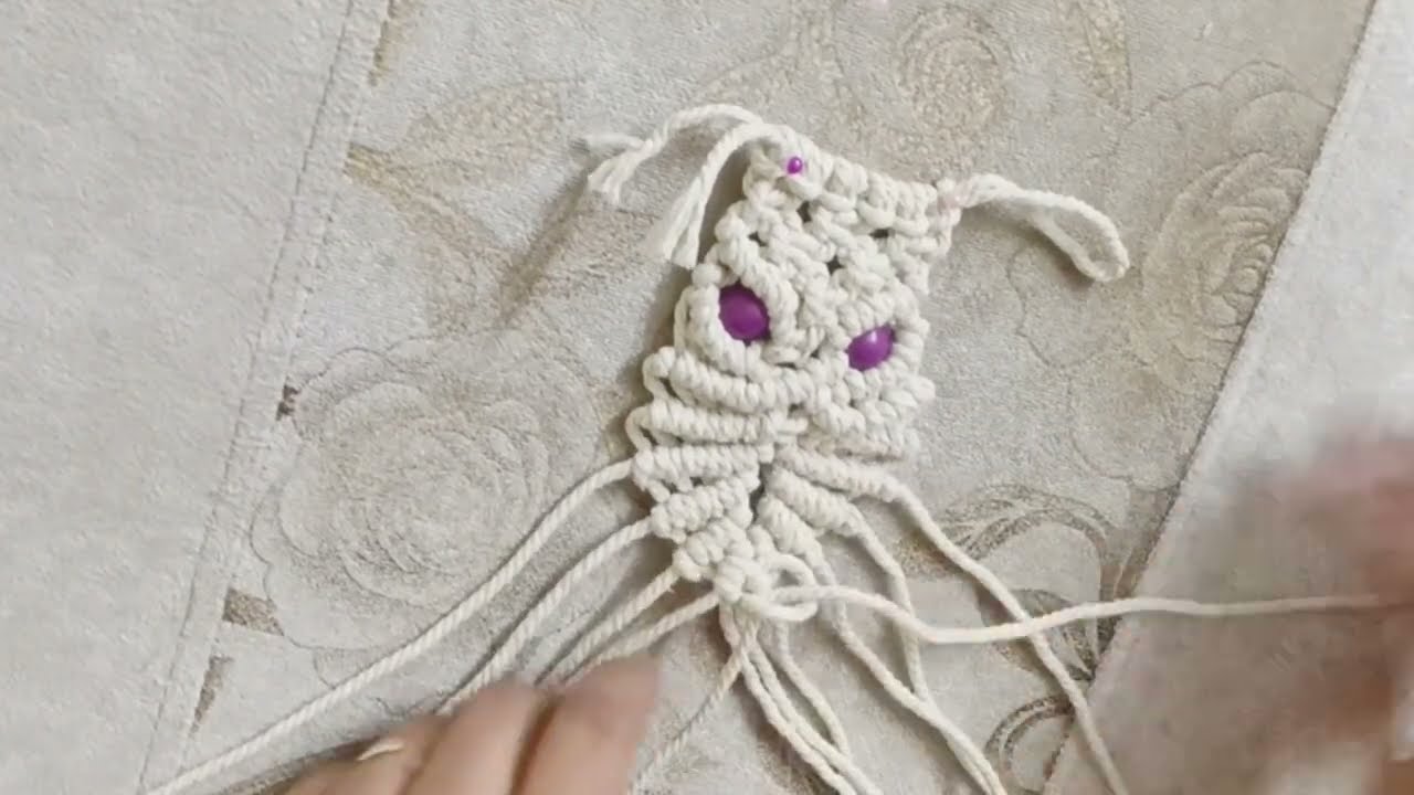 Macrame owl pattern free || wall hanging tutorial || macrame beginners ...