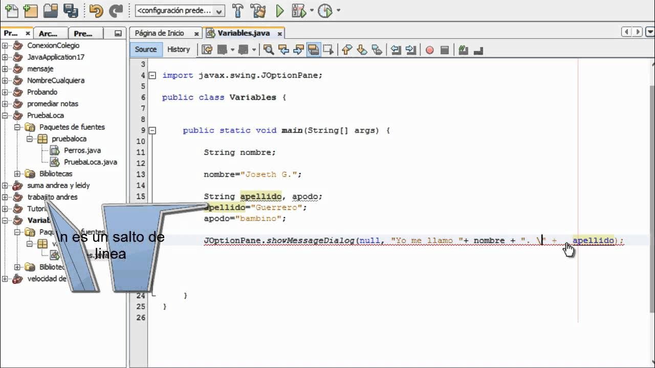 2. Java básico en Netbeans - Manipulación de textos - Parte 2 - YouTube