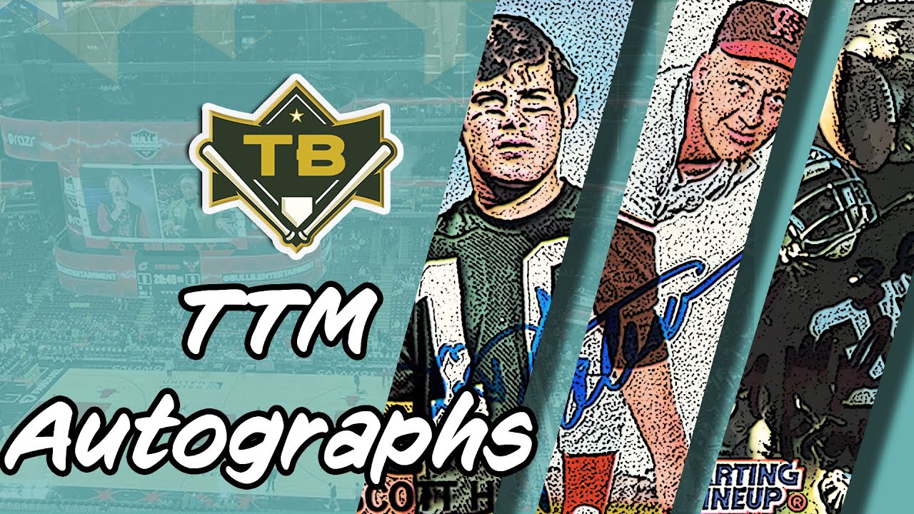 TTM Autograph Returns 353, 4 NFL & 4 MLB returns - YouTube