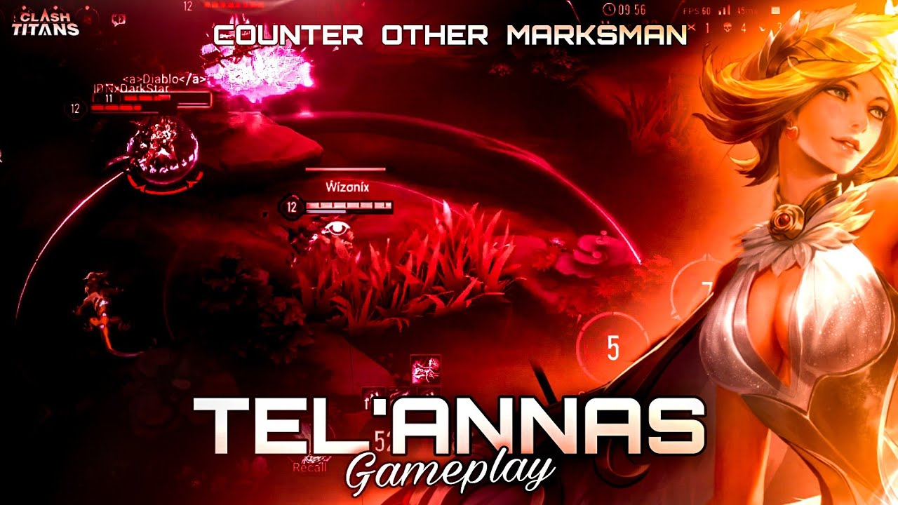Tel'annas Love Sworn Skin | 50% Damage Gameplay | Insane Range and ...