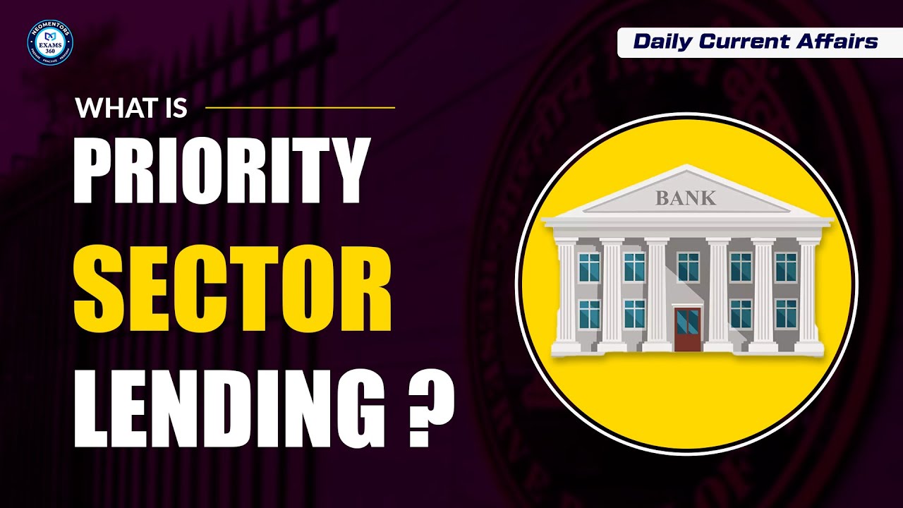Priority Sectors Lending | daily current affairs by mr. Bharat - YouTube