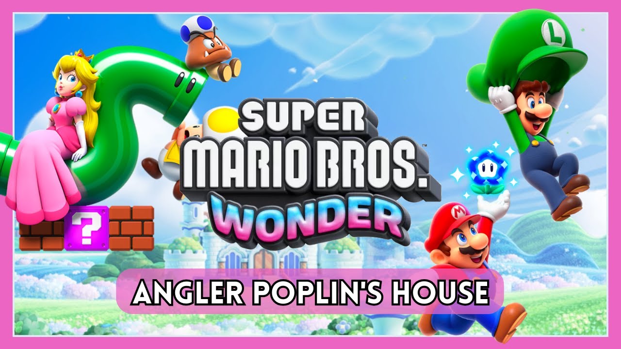 Super Mario Bros Wonder 🍄 : Angler Poplin's House - YouTube