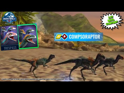 Unique Flock COMPSORAPTOR!! Level 30- PVP FIRST LOOK! All New 2.17 ...