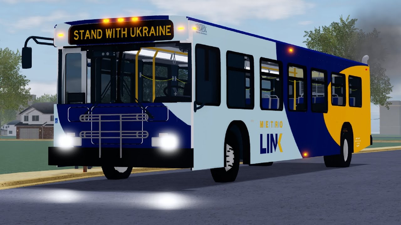 [Roblox] Halifax Transit 2005 New Flyer D40LF 'Metrolink' on route 26 ...