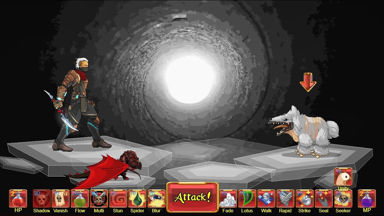 DragonFable : Ninja versus Mega Fluffy Tog - YouTube