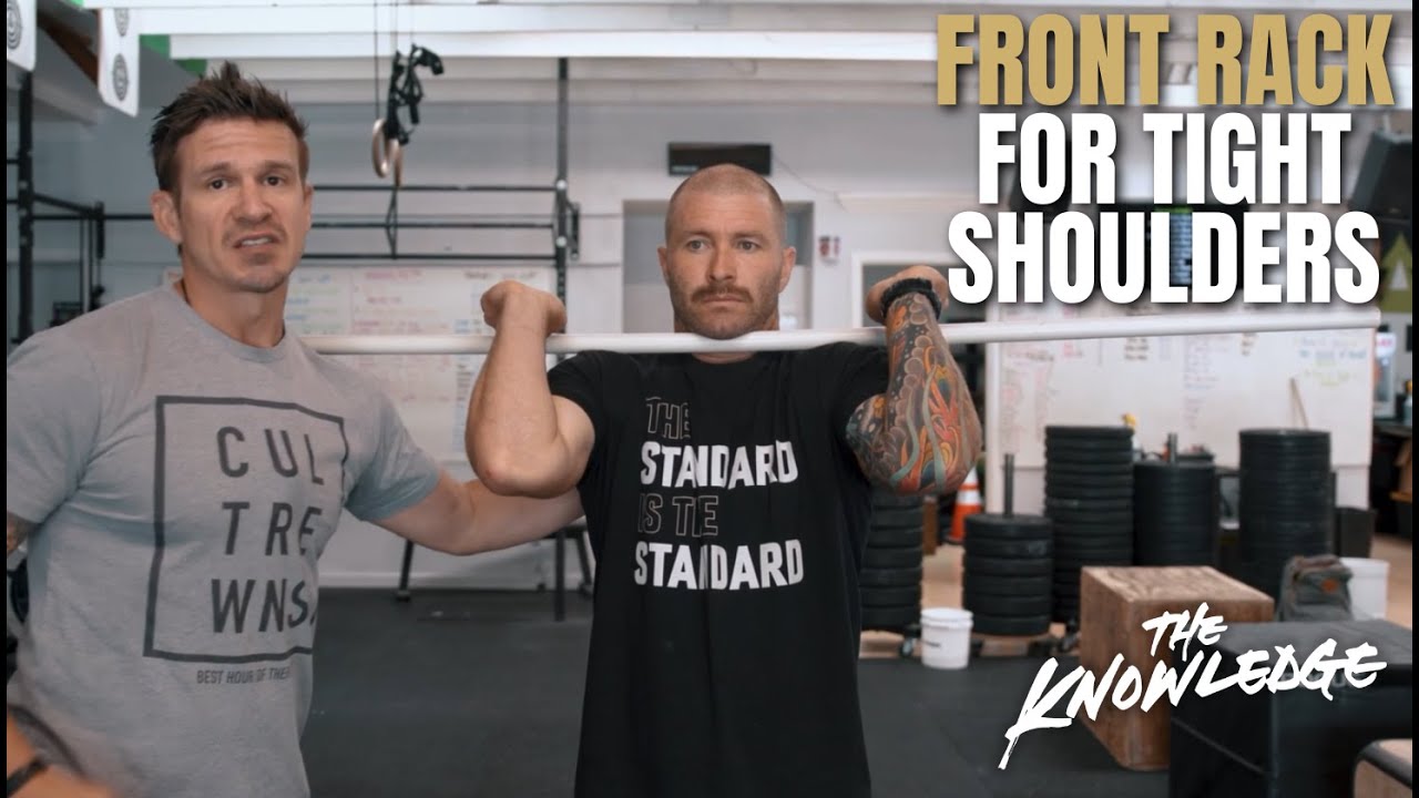 Adjusting The Front Rack for Tight Shoulders - YouTube