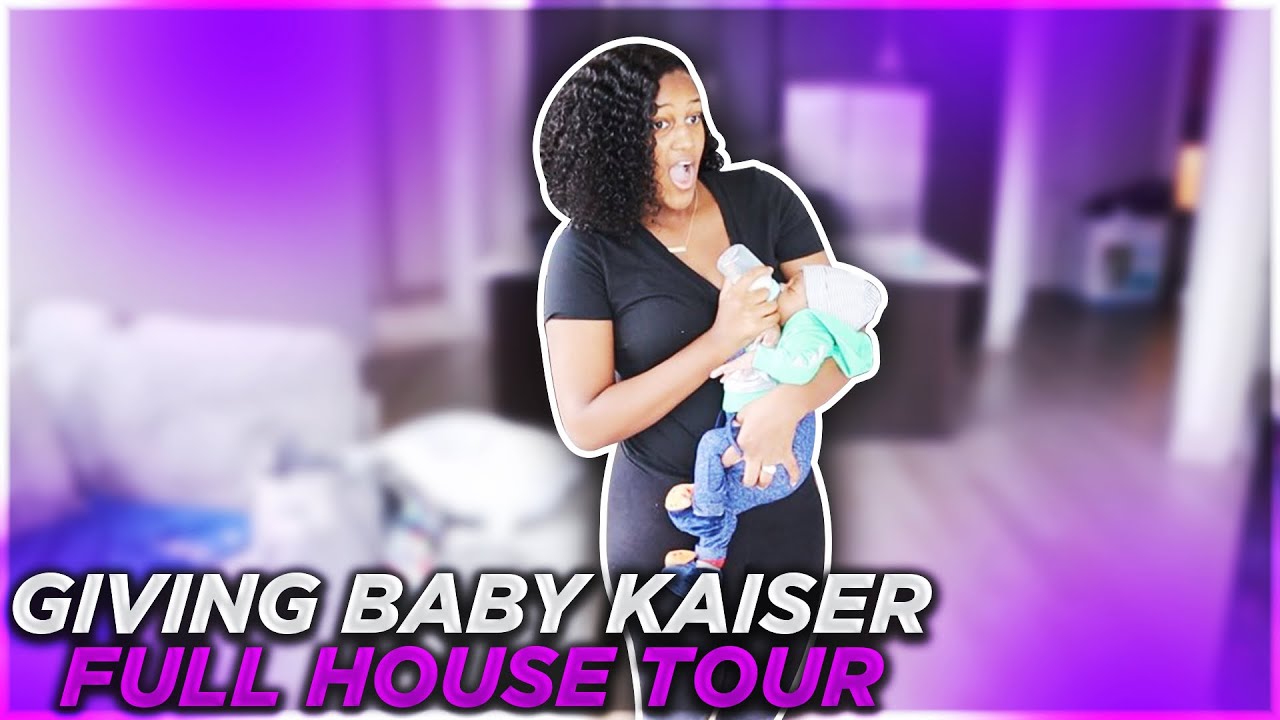GIVING BABY KAISER FULL HOUSE TOUR!!! - YouTube