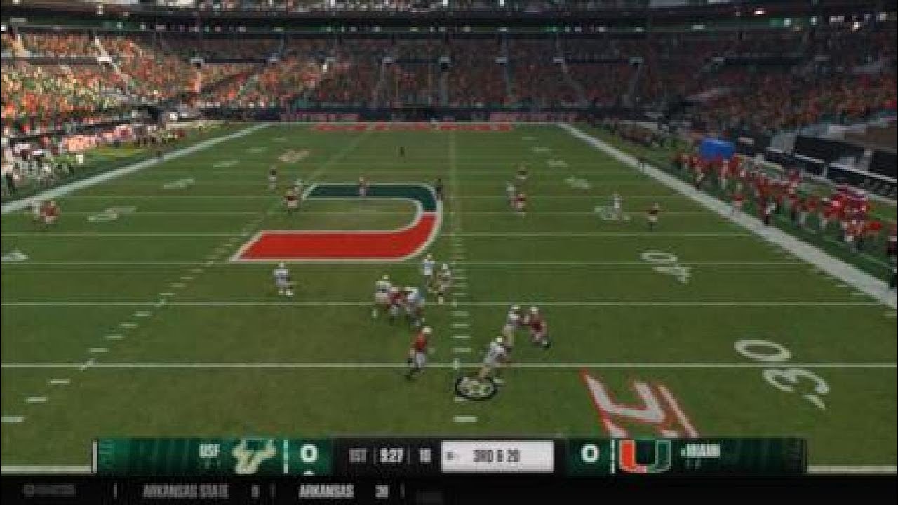 CFB25 Miami Hurricanes Dynasty - S2E2 - USF vs. Miami (2025) - YouTube