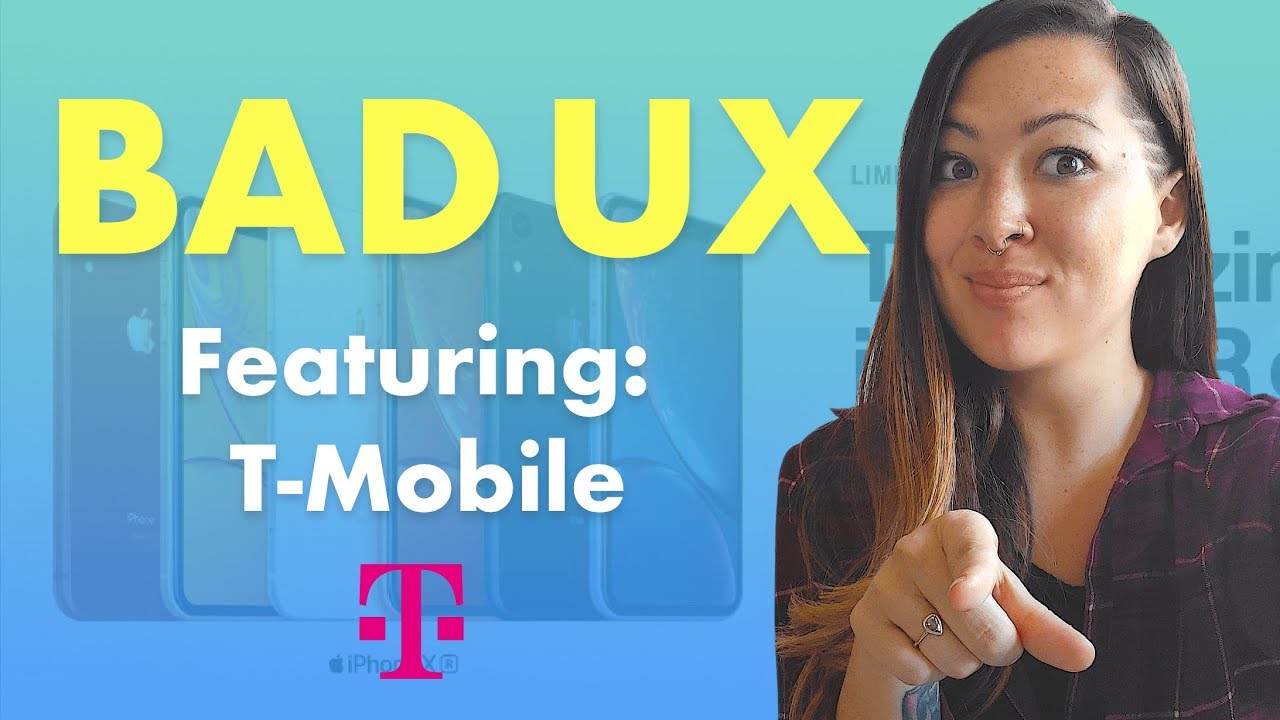 Bad UX feat. T-Mobile: Website UX Evaluation - YouTube