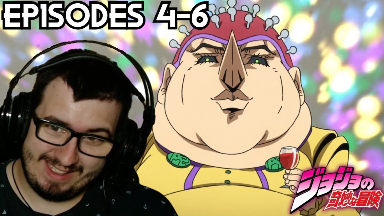 JOJO PART 5 EPISODES 4-6 REACTION! - YouTube