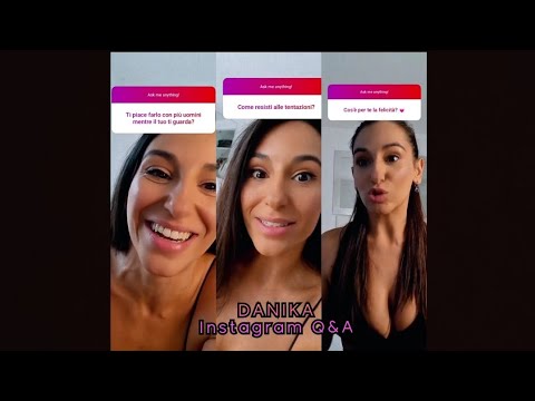 Danika Mori risponde alle domande su Instagram