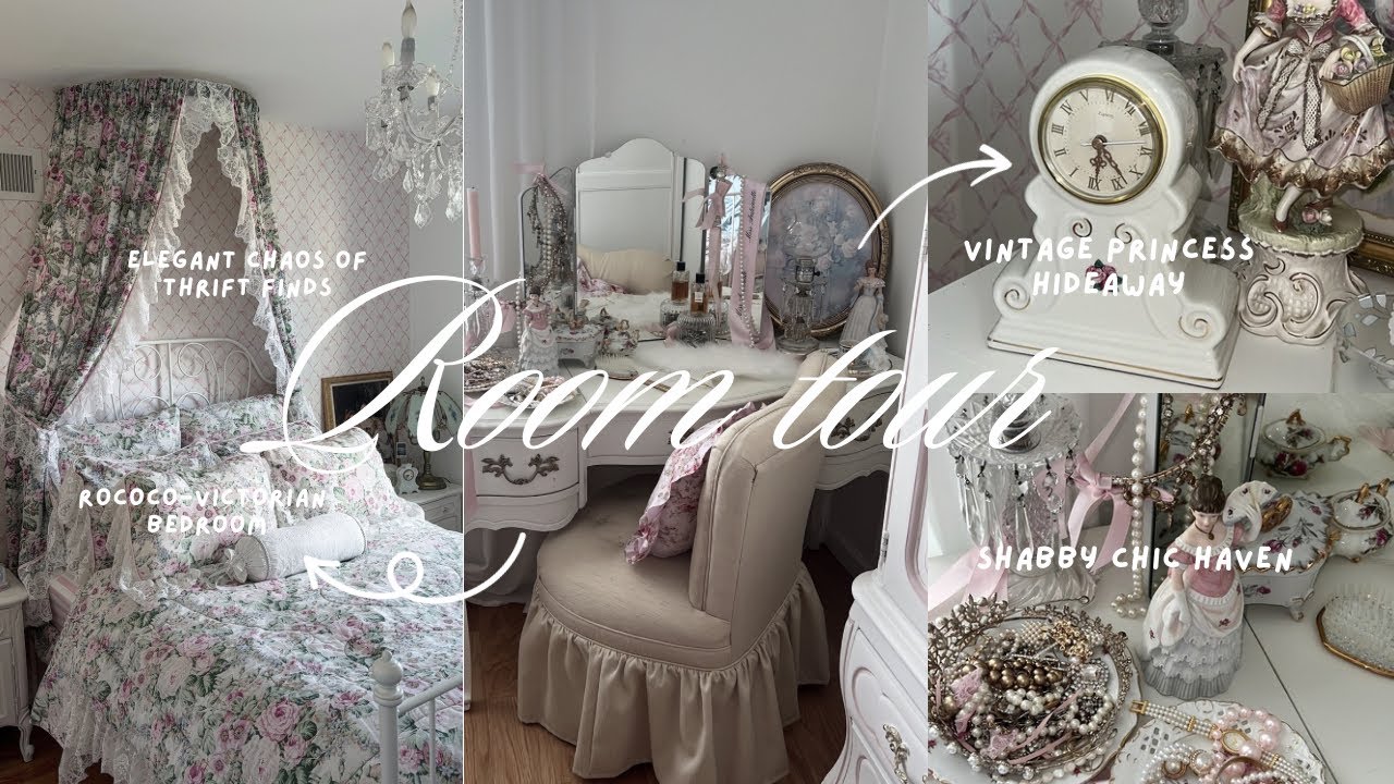 Royal-Inspired Room Tour | Victorian + Rococo + Whimsical Style 🪞🎀 ...