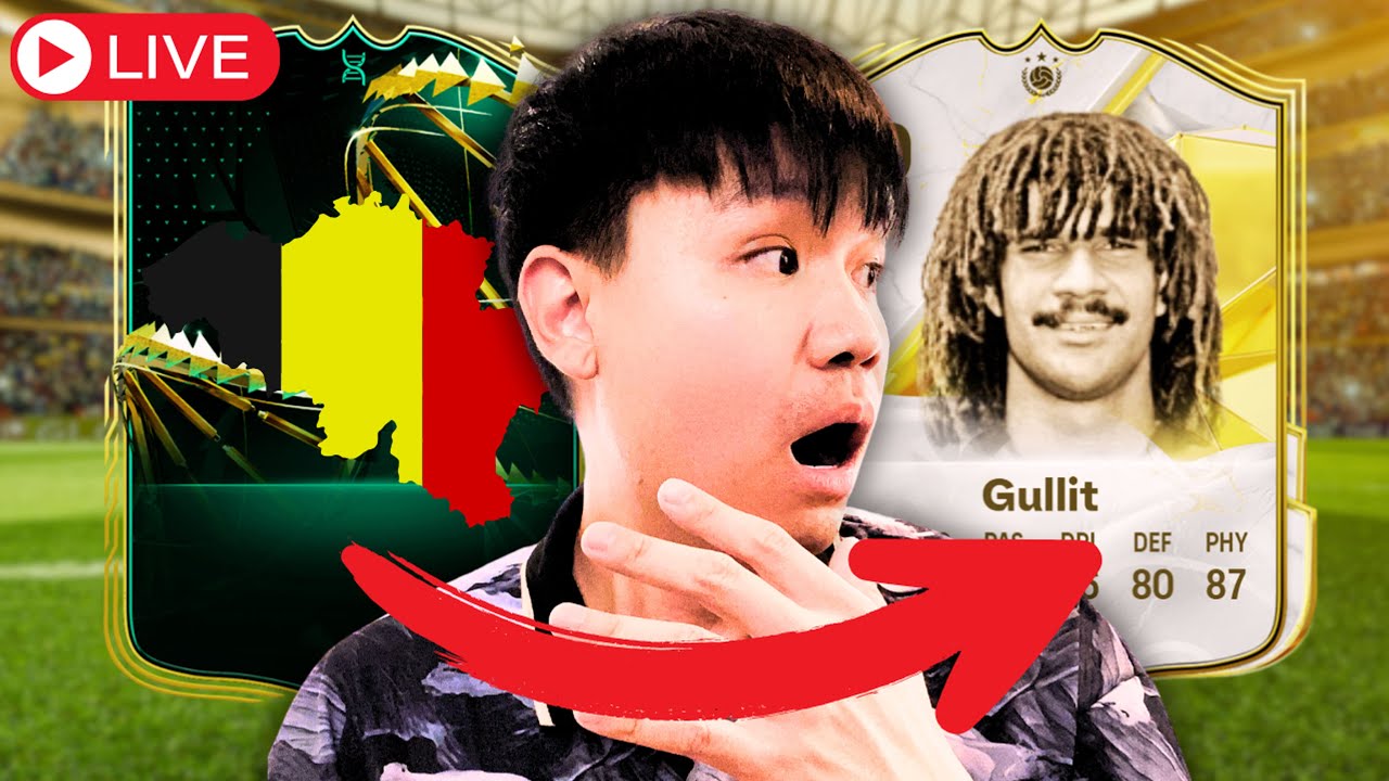🔥Live🔥อีโวนี้จะทำให้เค้ากลายเป็น GULLIT เบลเยี่ยม !! EAFC 25 !! 🥶 - YouTube