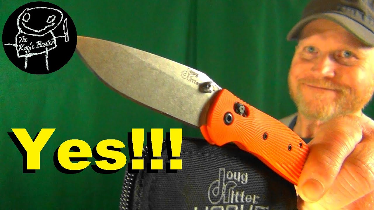 Hogue Doug Ritter Mini Knife Review - Bigger Than You Think - YouTube