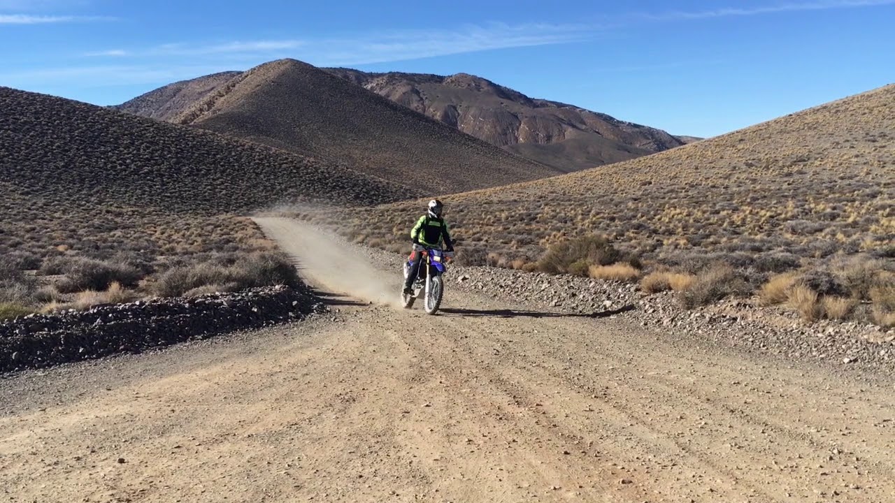 Death Valley National Park Dirt Bike Ride, December 2017 - YouTube