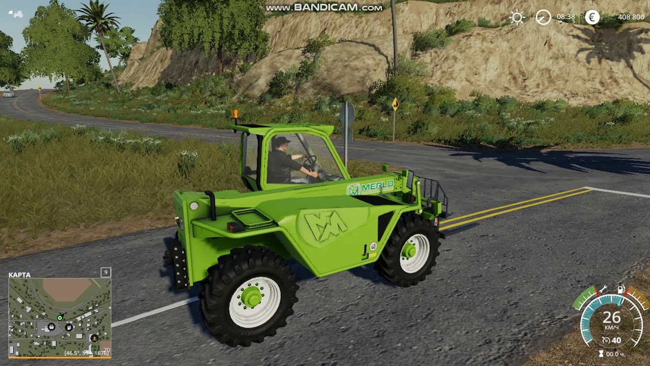 Fs19 погрузчик MERLO - YouTube
