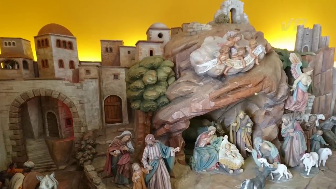 Presepe in stile palestinese - YouTube