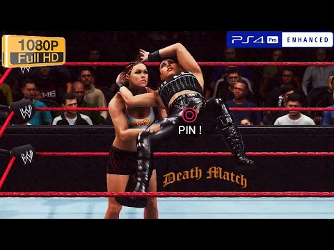 WWE 2K20 Gameplay - Rhea Ripley Vs Ronda Rousey - RAW - Hindi - YouTube