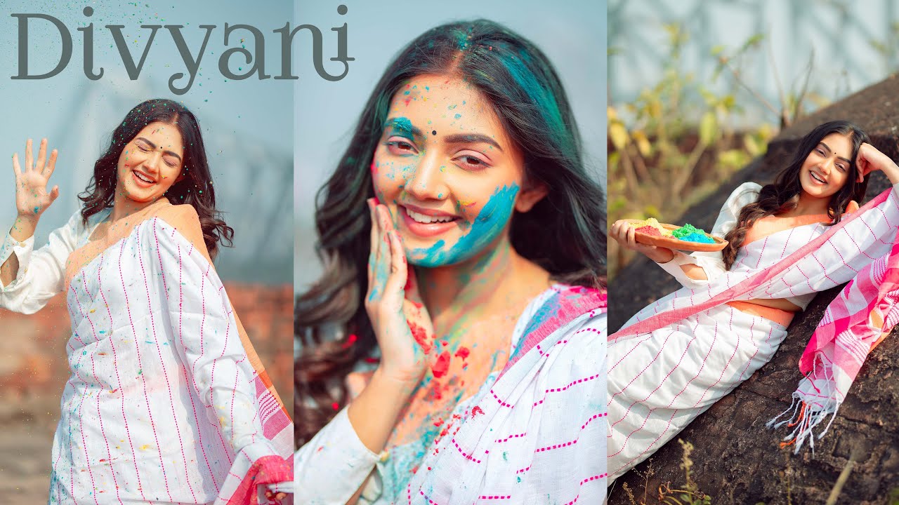 Phulki Divyani 😍😍😍 Holi Shoot | Divyani New Look | Behind The Scenes ...
