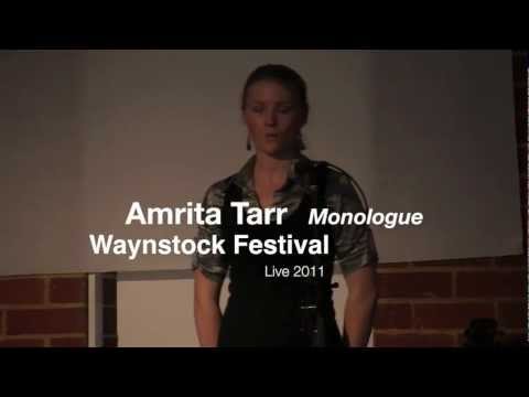 Amrita Tarr Monologue - YouTube