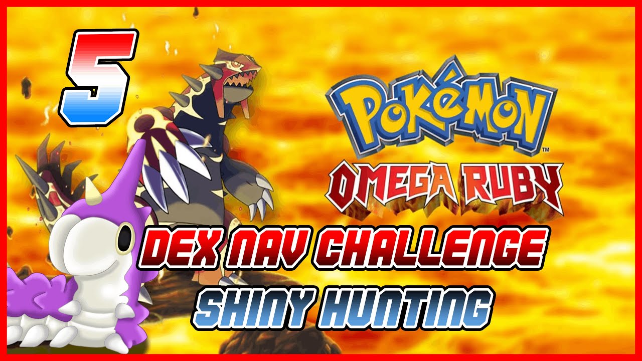 Shiny Hunting Wurmple and more (Omega Ruby Dex Nav) - YouTube