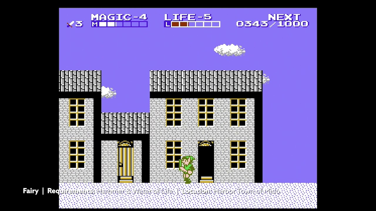 Zelda II: The Adventure of Link - All Spells - YouTube