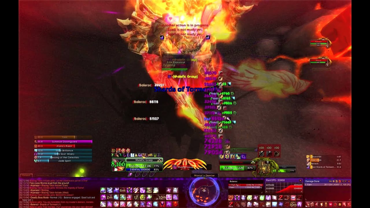 Warlock solo Baleroc - YouTube