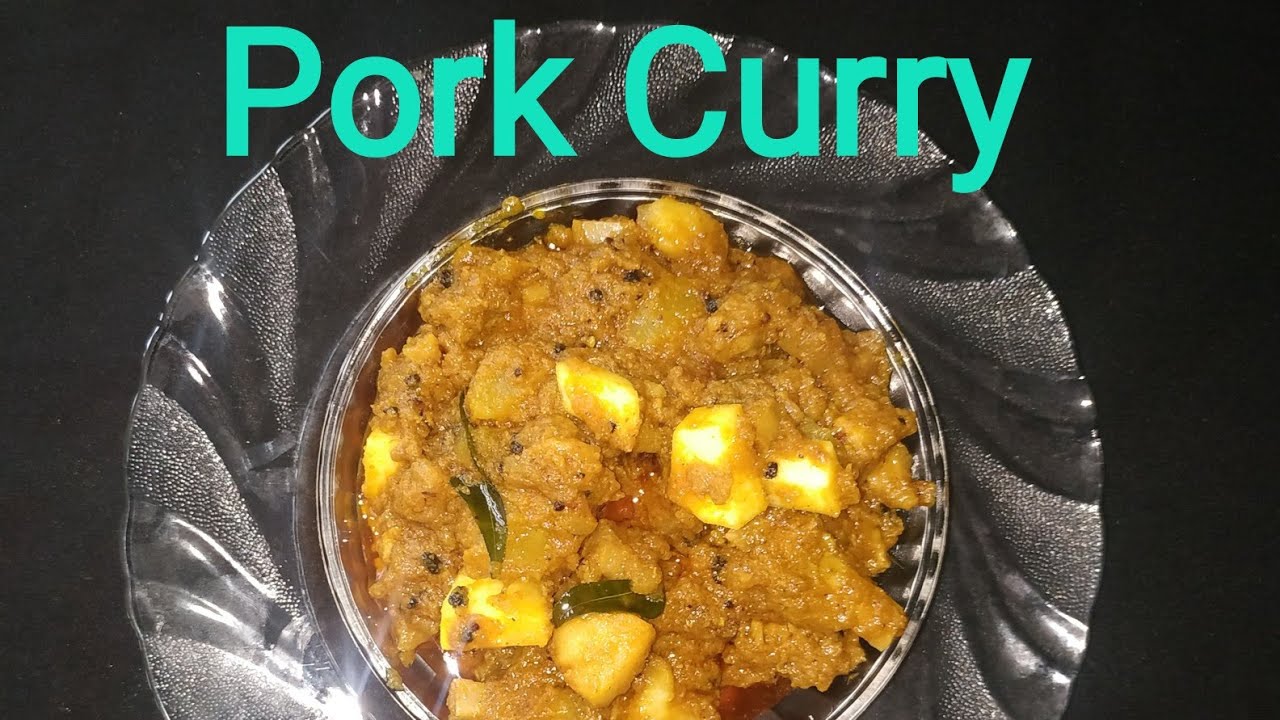 How to make tasty Pork curry | Pork with raw papaya curry | Easy Pork ...