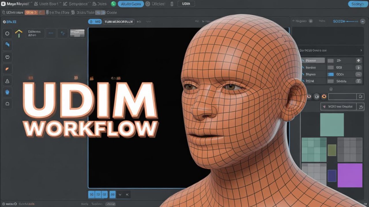 UDIM: The Game-Changer for 3D Texturing - YouTube