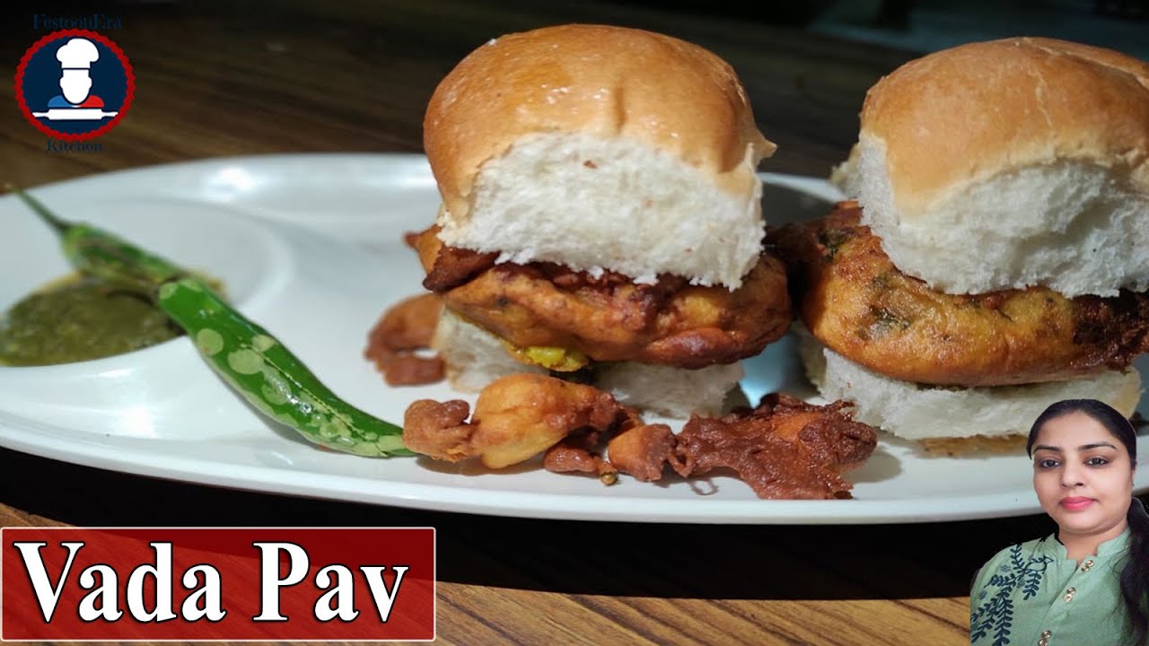 Vada Pav | How to Make Vada Pav | Wada Pao Recipe - YouTube