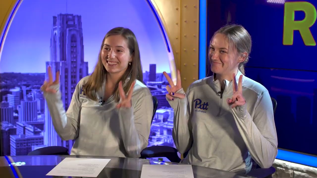 Pitt Volleyball | Fish Report | Ft. Ashley Browske and Rachel Fairbanks ...