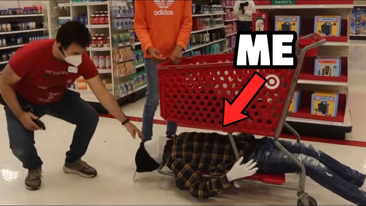 Fake Mannequin Prank In Target! - YouTube