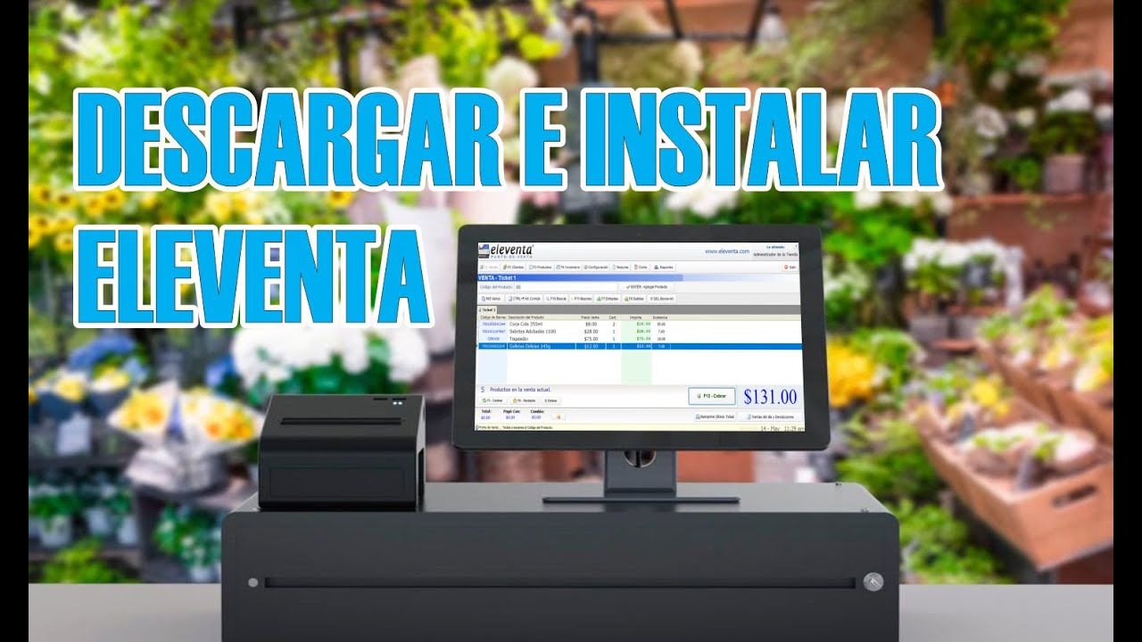 DESCARGAR E INSTALAR ELEVENTA PUNTO DE VENTA - YouTube